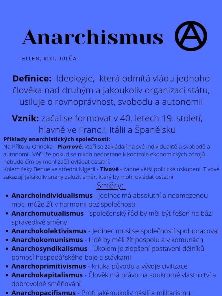 Anarchismus | PDF