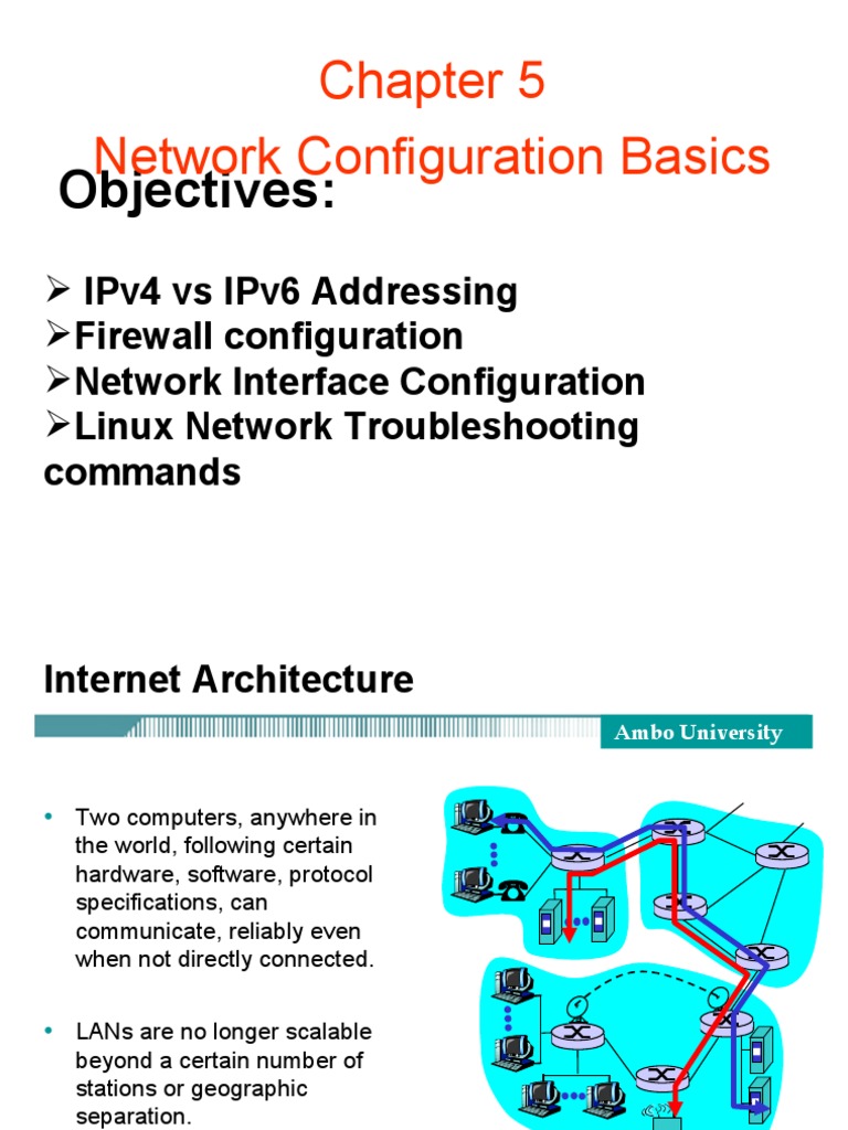Network Configuration Basics | PDF | Ip Address | I Pv6