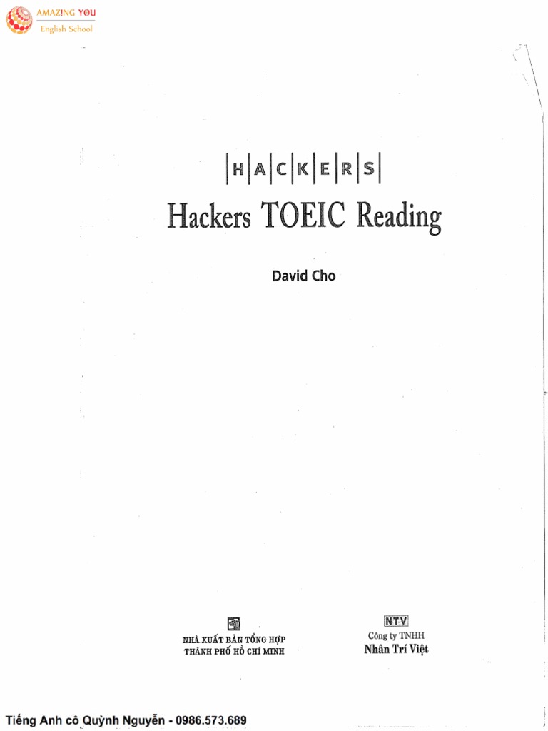 2.hacker Toeic Grammar, Practice 500+ | PDF