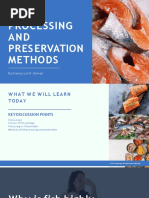 Fish Preservation Techniques | PDF | Food Preservation | Freezing