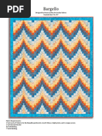 Friendship Braid Table Runner Pattern | PDF | Patchwork | Seam (Sewing)