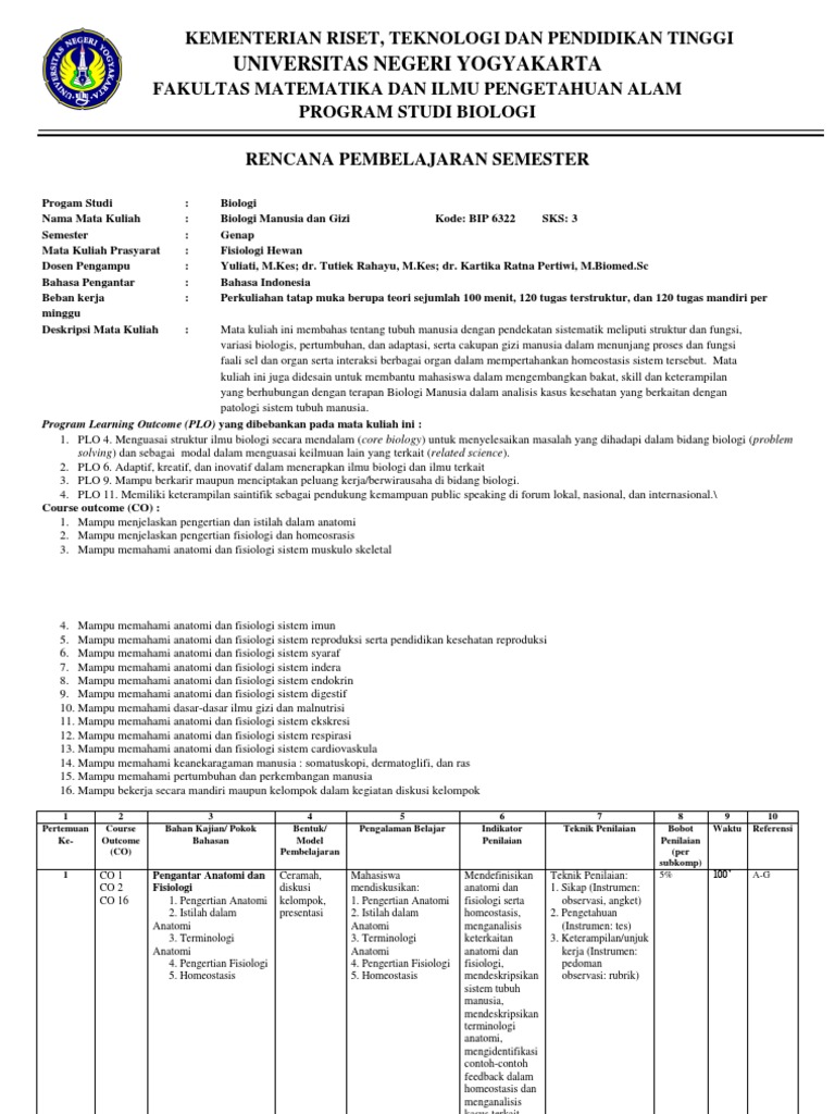 Biologi Manusia Dan Gizi - Tutiek Rahayu-Dikonversi | PDF