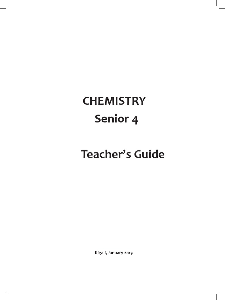 Chemistry TG S4 | PDF