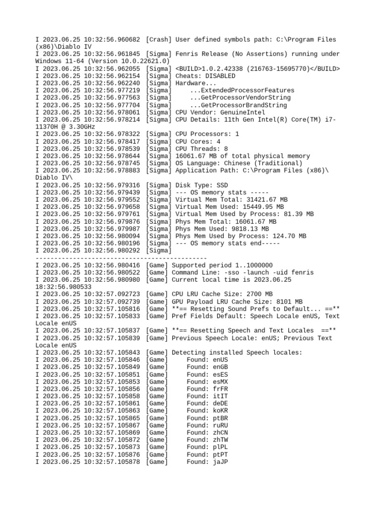 Fenris Debug-2 | PDF | Operating System | Process (Computing)