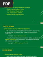 Applied Maths II Chapter 2-Power Series | PDF | Power Series | Function ...