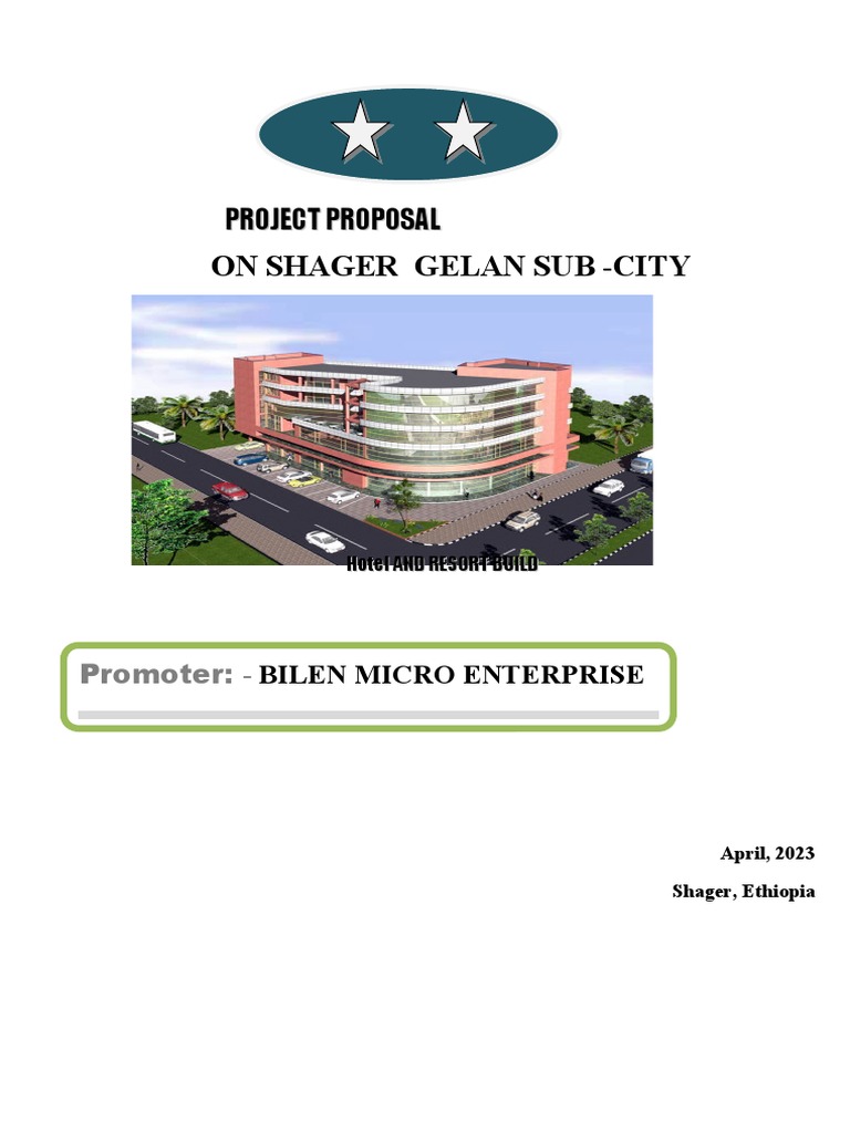 Hotel and Resort Project in Shager City | PDF | Hotel | Tourism