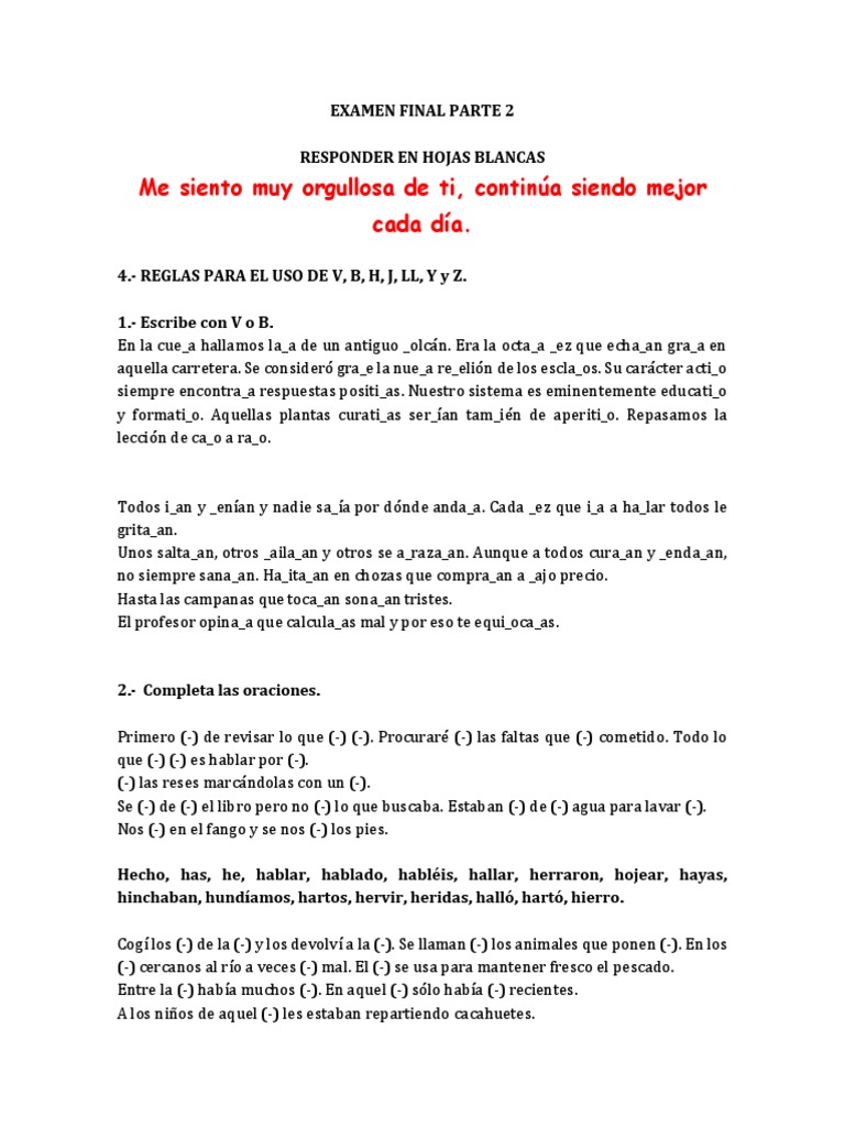 Examen Final Parte 2 | PDF