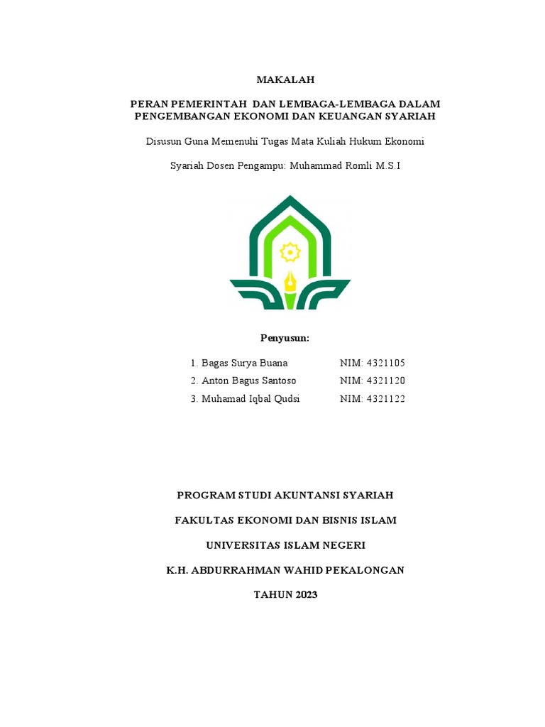 Makalah HES Kel. 11 | PDF