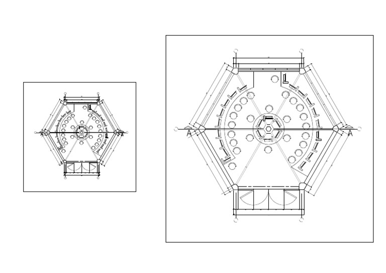 Planta Aula Hexagonal | PDF