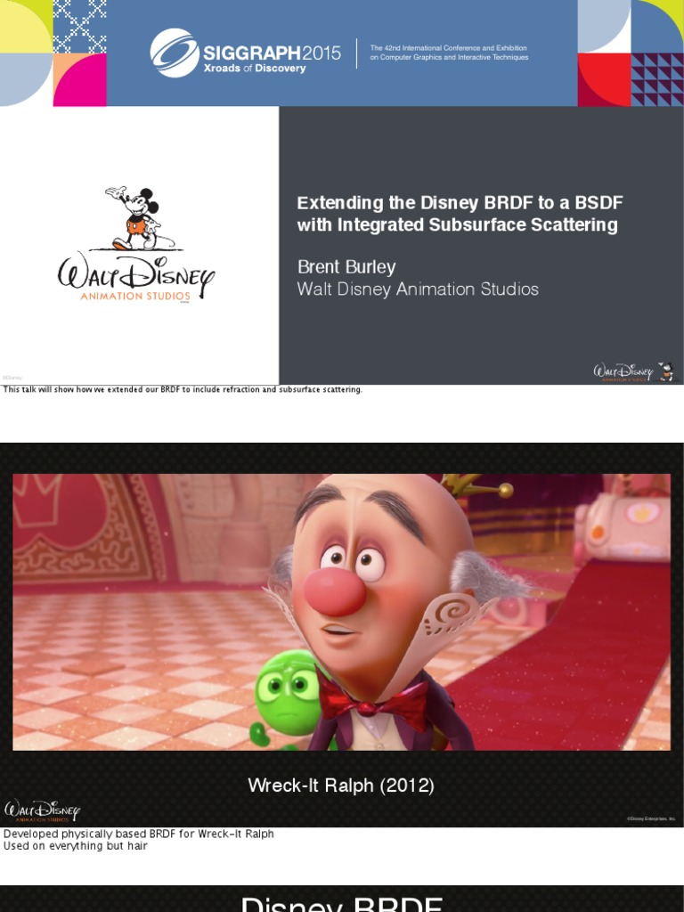 Extending Disney BRDF to BSDF | PDF | Reflection (Physics) | Atomic