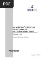 Códigos CIIU: Clasificación Económica | PDF | Estadísticas | Ecuador