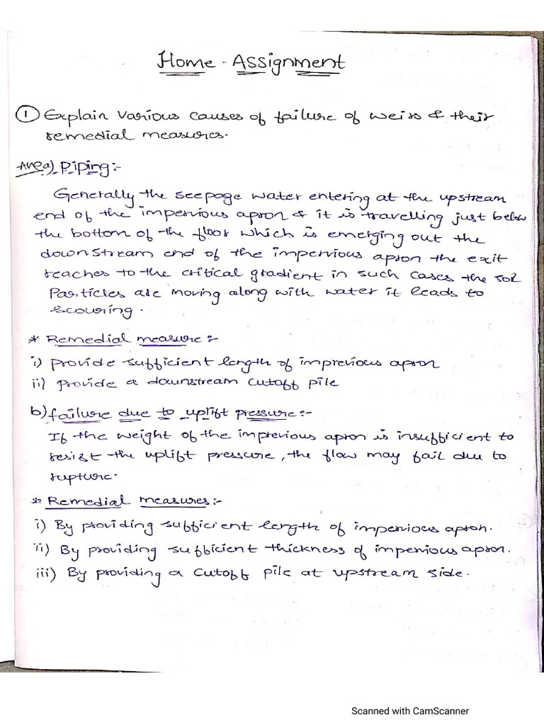 Irrigation Home Assignment-1 | PDF