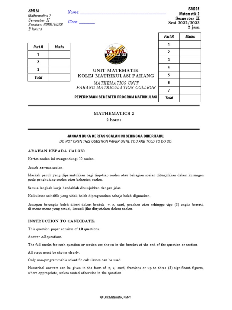 SET A Ques Model KMPH | PDF