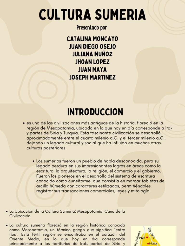 Cultura Sumeria | PDF