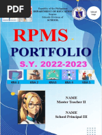 Pmes Portfolio For HPT | PDF | Mentorship | Learning