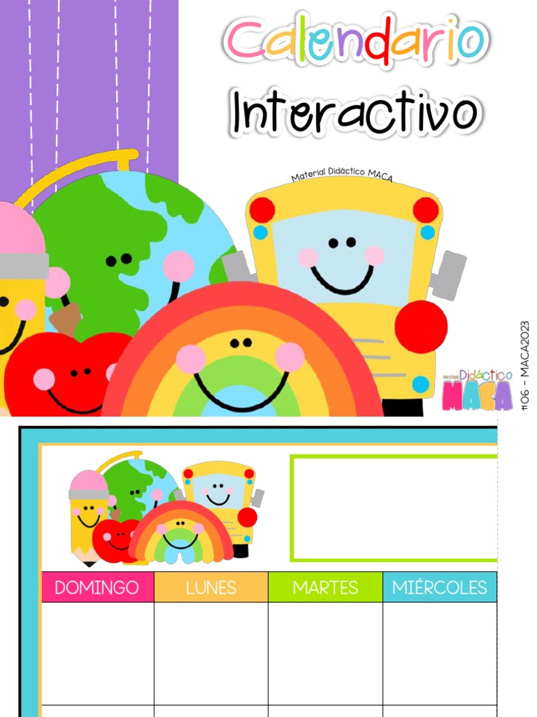 Calendario Interactivo | PDF