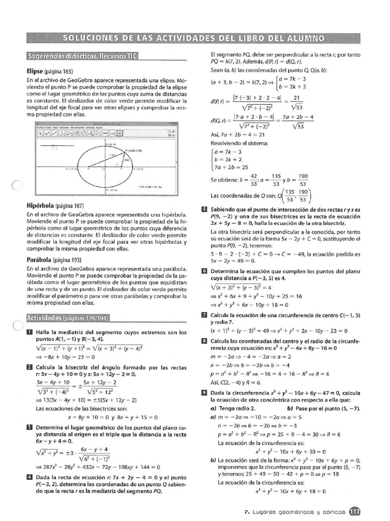 Tema 7 Conicas | PDF