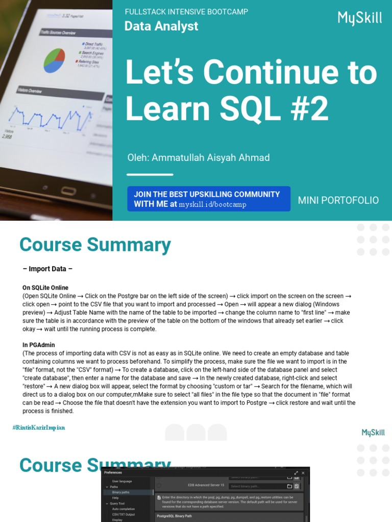 Ammatullah Aisyah Ahmad Sql Basic 2 Pdf Table Database Databases