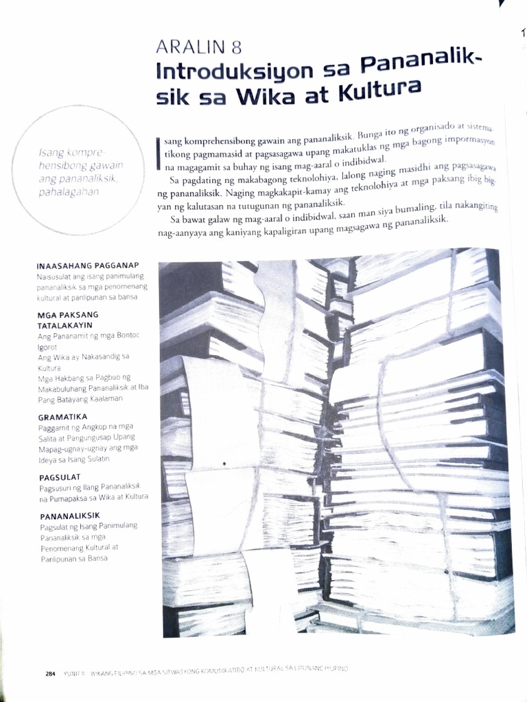 Yunit 2 Aralin 8 | PDF