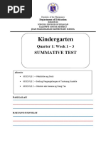 2ND QTR Week 2 Kindergarten Worksheets | PDF