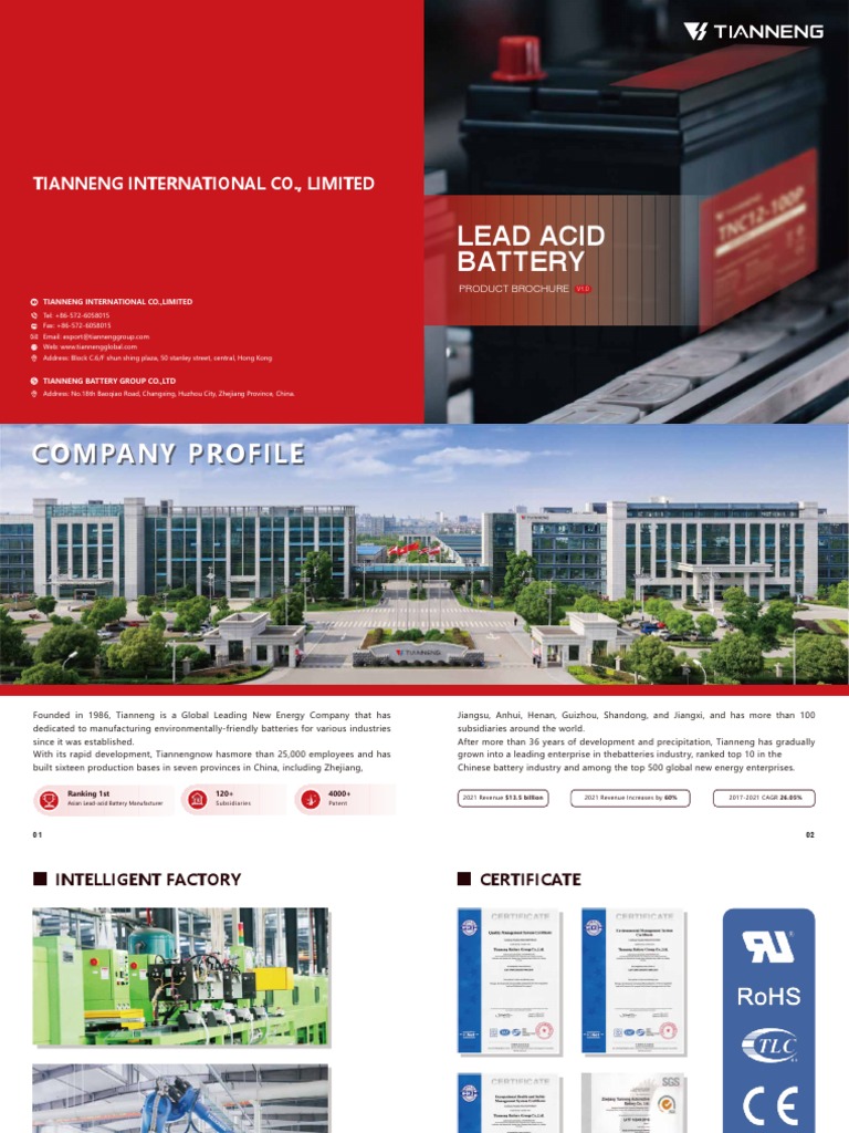 Lead-Acid Battery Catalogue 20220930 | PDF | Transport | Battery ...