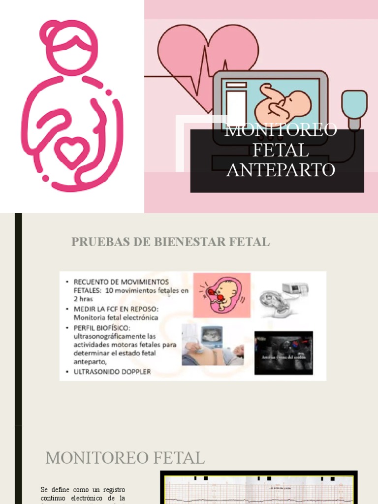 MONITOREO FETAL ANTEPARTO | PDF | Feto