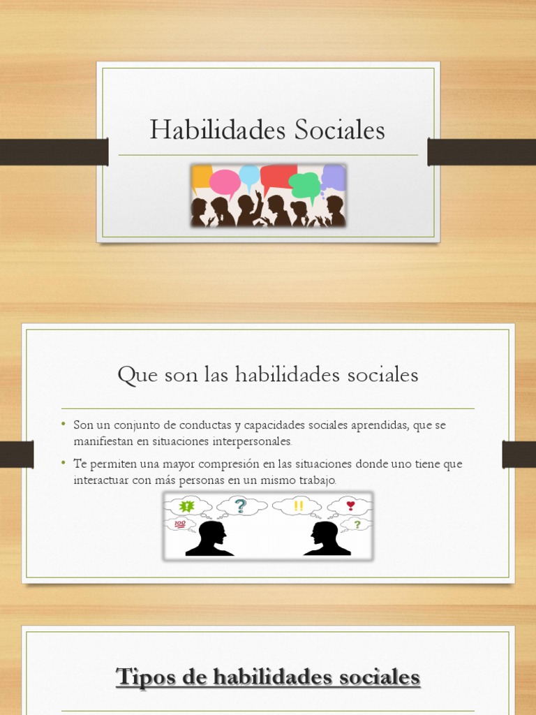 Habilidades Sociales Esenciales | PDF