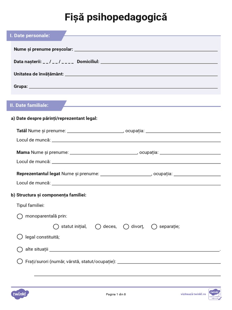 Ro1 MC 1659363172 Fisa Psihopedagogica Prescolari Model - Ver - 2 | PDF
