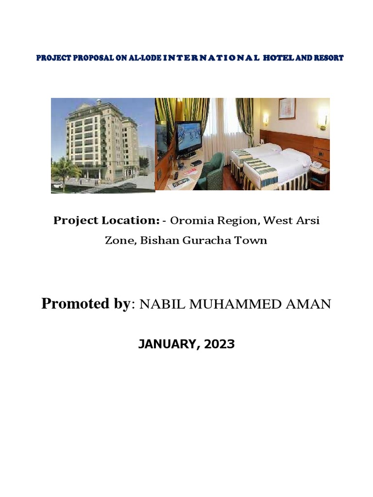 Abduselam Aliyi Project Proposal | PDF | Internal Rate Of Return | Net Present Value