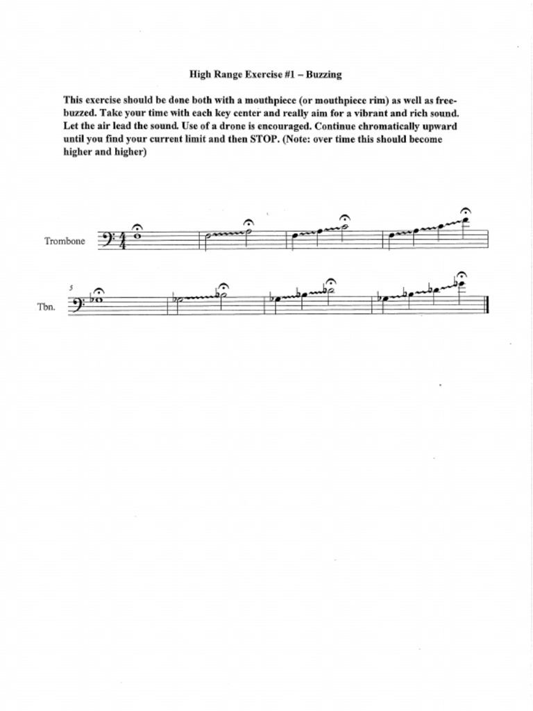 Range Extension Exercises | PDF