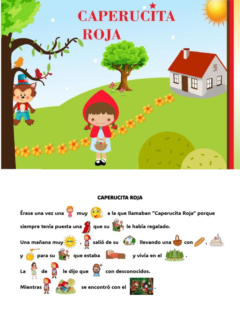 Caperucita Roja Pictograma | PDF