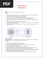 Biology CBSE Practicals Class 10th | PDF | Stoma | Leaf