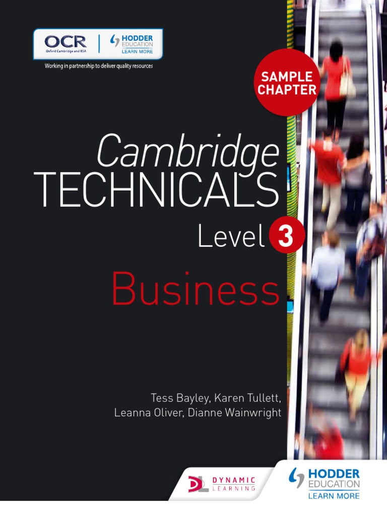OCR - Cam - Tech - Electronic Vers Unit 5 Textbook | PDF | Marketing | Sales