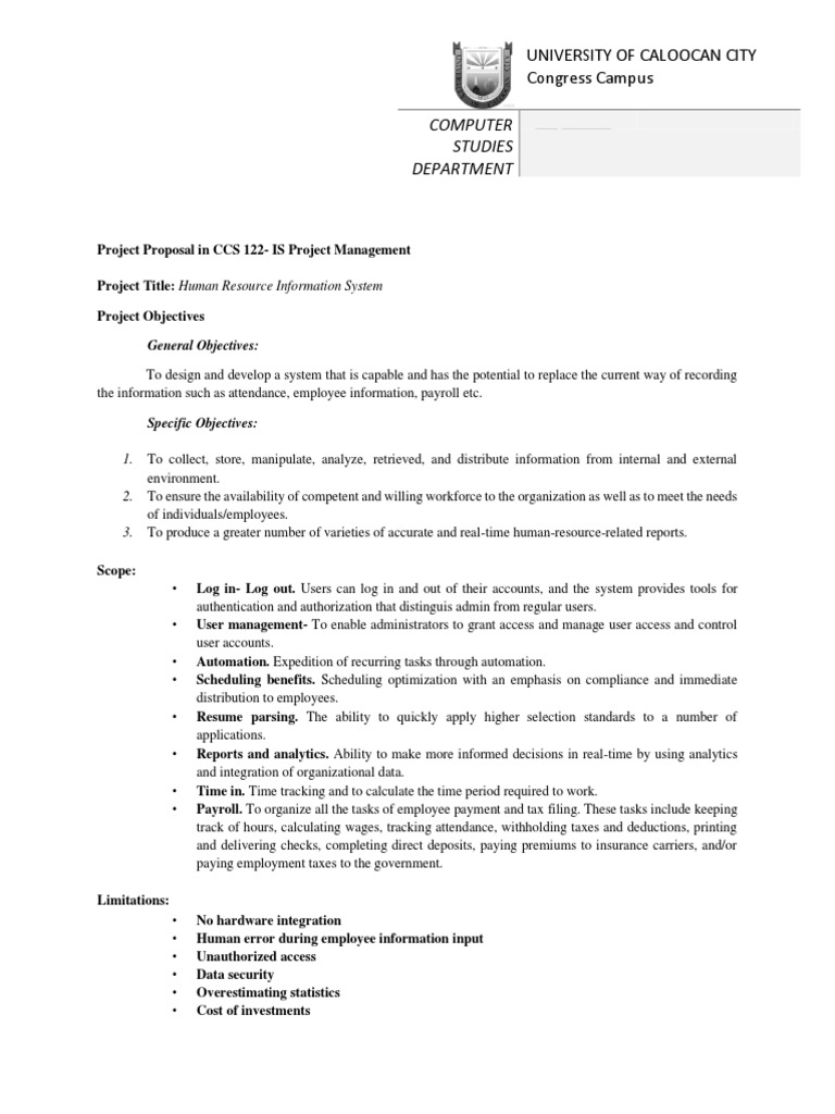 Ispm Proposal Final | Download Free PDF | Payroll | Employment