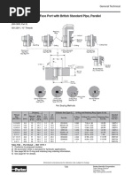 ISO 1179-1 - Flat Face Port With British Standard Pipe, Parallel (BSPP ...