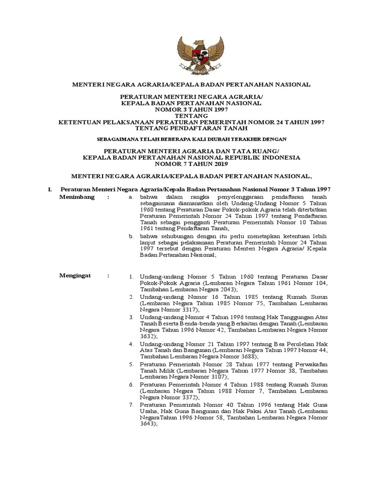 PerMen 3 1997 Fix Digabungkan | PDF