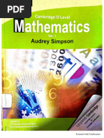 Cambridge - IGCSE™ - and - O - Level - Additional - Mathematics - Coursebook New | PDF ...