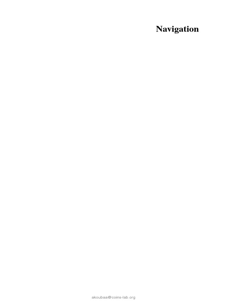 Navigation | PDF | 3 D Computer Graphics | Emerging Technologies