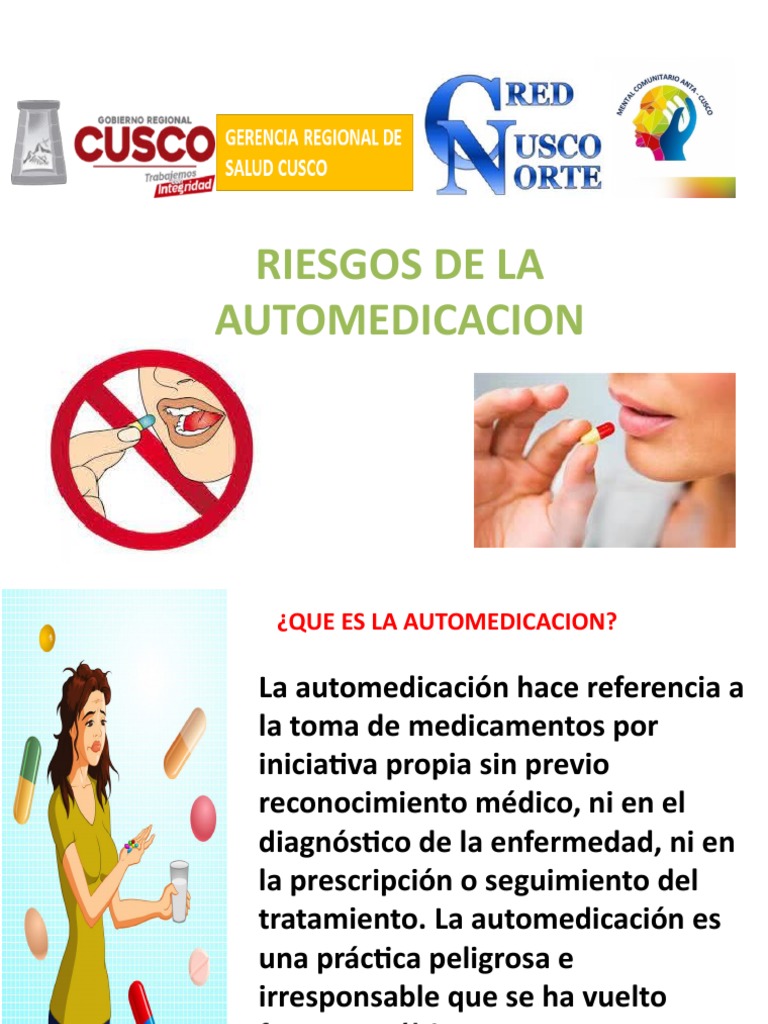 Riesgos de La Automedicacion | PDF