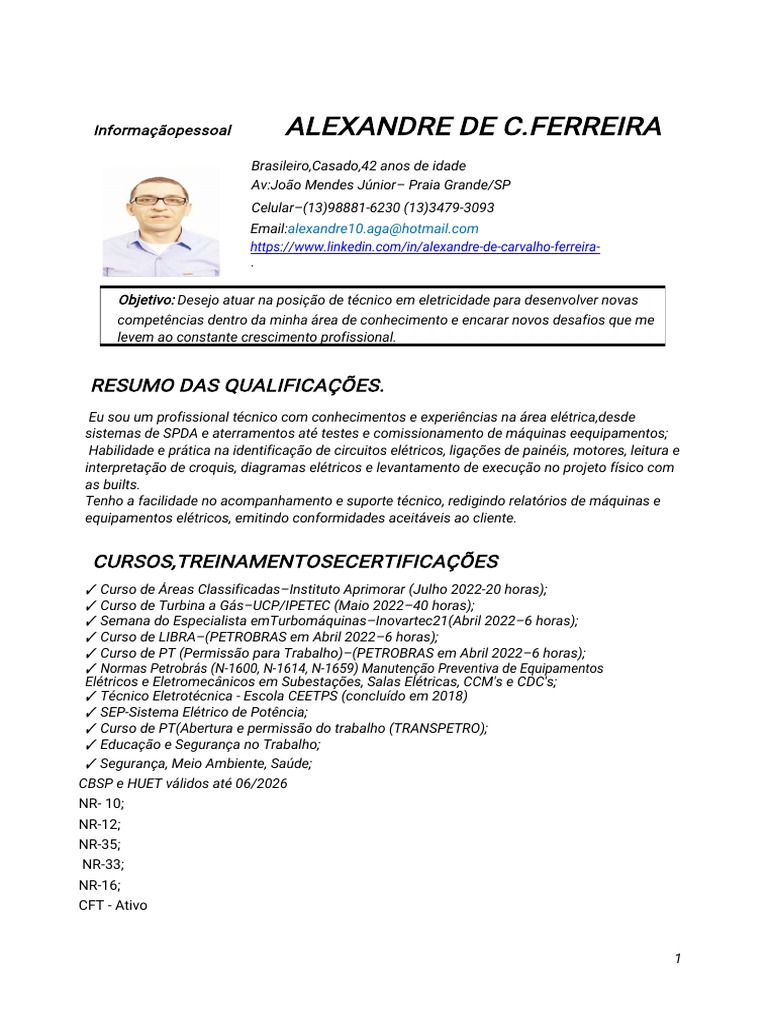 CV Alexandre | PDF