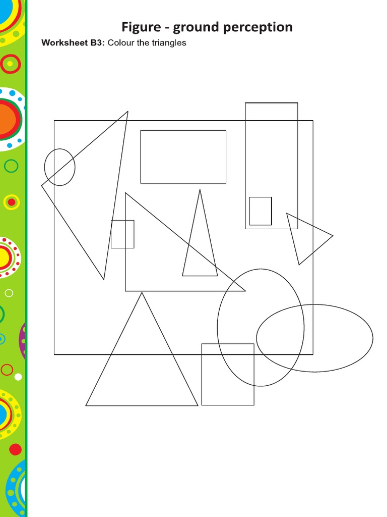 Figure Ground Worksheet | PDF