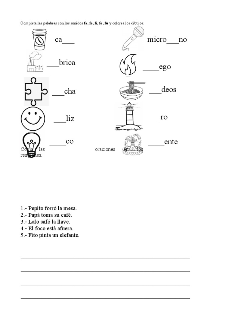 Lla, Lle, Lli, Llo, Llu | PDF