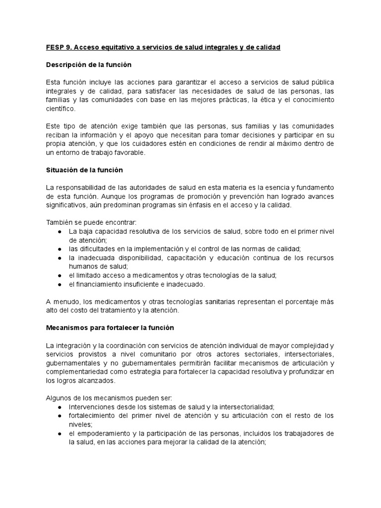 FESP 9 y 10 PYP | PDF