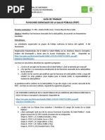Introducción a Las Funciones Esenciales de Salud Pública (FESP) Renovadas Fundamentos, Marco ...
