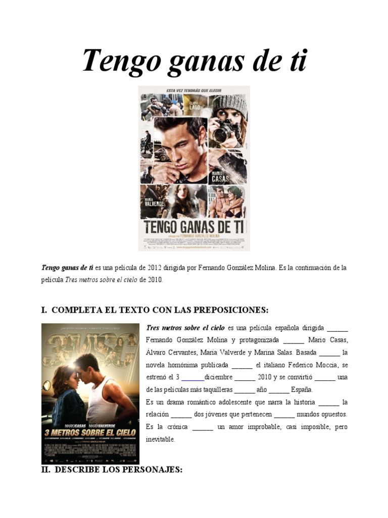 Tengo Ganas de Ti | PDF | Ciencias sociales
