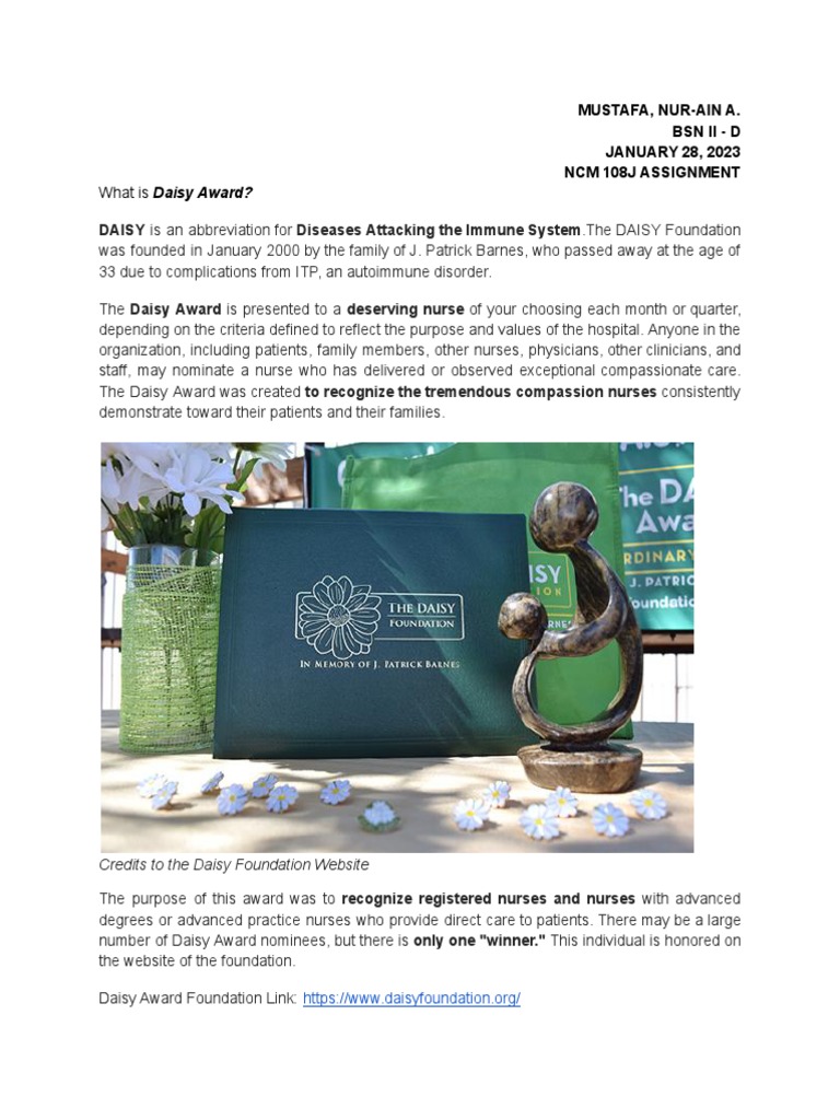 NCM 108 Assignment | PDF | Nursing | Knowledge