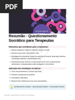 Tecnicas Basicas Da TCC - RPD e Questionamento Socratico | PDF ...