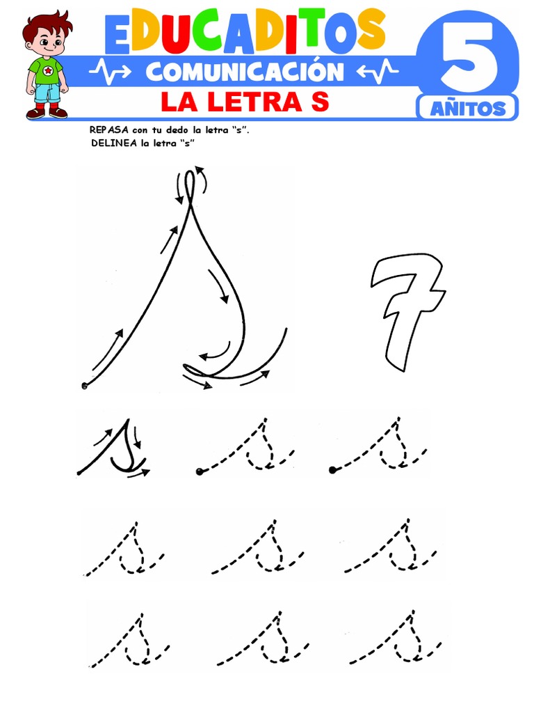 Actividades de Escritura con "S" | PDF
