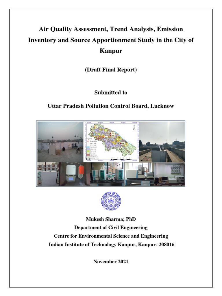 2022 - IIT Kanpur - UPPCB - Final-Report-Kanpur-Source Apportionment and Emission Inventory ...