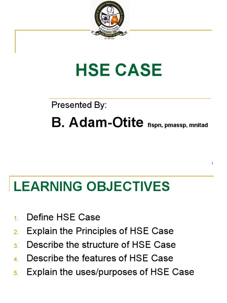 Hse Case Level 3 | PDF | Risk | Hazards